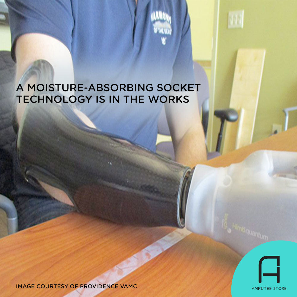New Prosthetic Socket Liner Absorbs Moisture & Sweat – Amputee Store