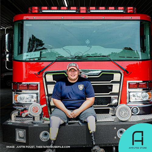 Double Amputee Firefighter Fights for Disability Inclusion | Amputee Store