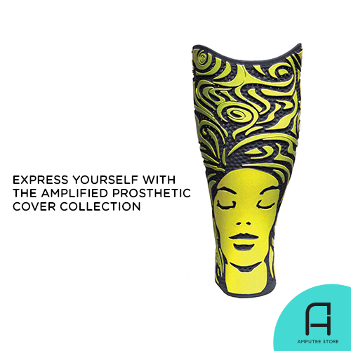 Express Yourself With The Amplified™ Prosthetic Covers | Amputee Store