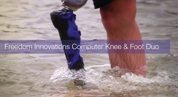 Check Out Freedom's Waterproof Computer Foot & Knee Duo | Amputee Store