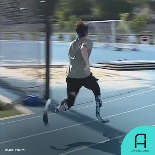High School Track Star Excels Despite Double Amputation | Amputee Store