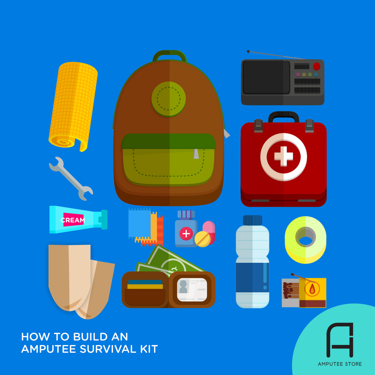 How to Build an Amputee Survival Kit | Amputee Store
