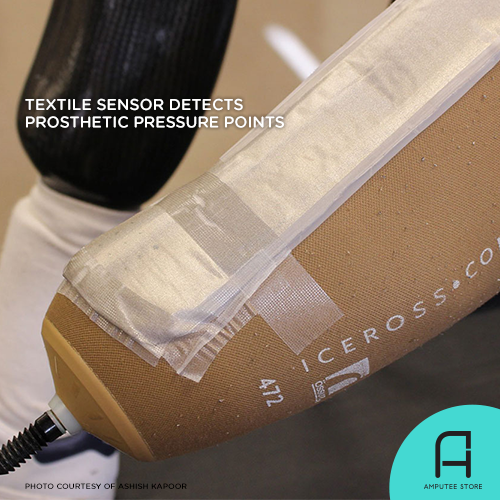 Textile Sensor Detects Prosthetic Pressure Points | Amputee Store