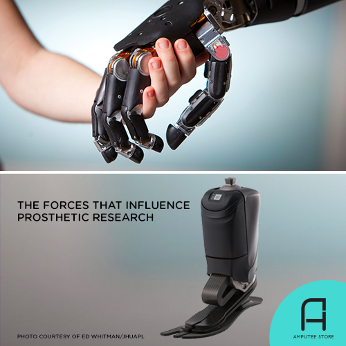 The Forces That Influence Prosthetic Research | Amputee Store