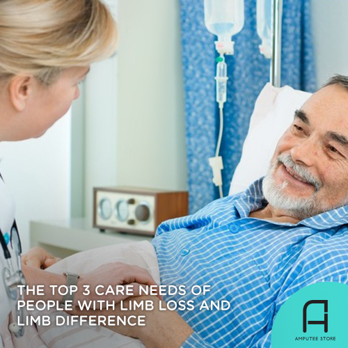 The 3 Care Needs of People With Limb Loss, Limb Difference | Amputee Store