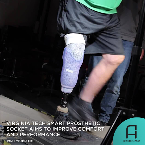 Virginia Tech Smart Prosthetic Socket Aims to Improve Comfort | Amputee ...