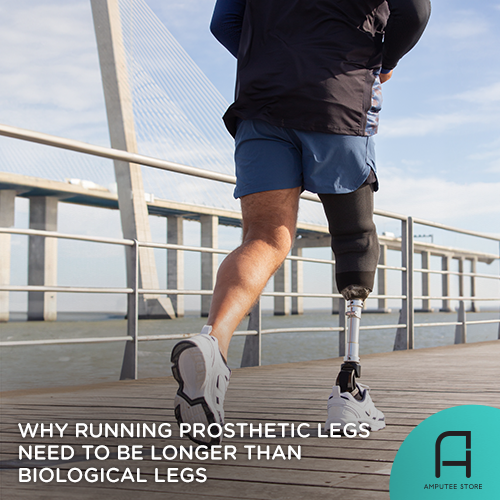 Why Running Legs Should Be Longer Than Biological Legs | Amputee Store